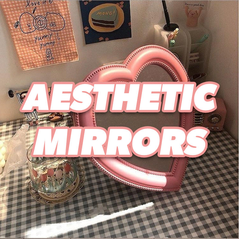 Cute & Aesthetic Mirrors: Decorative Table & Wall Mirrors