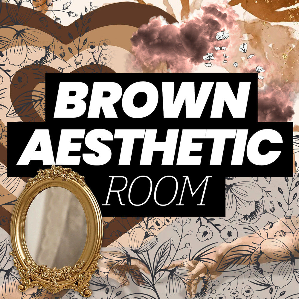 Brown Aesthetic Room Decor | Dark Brown Room Ideas - roomtery