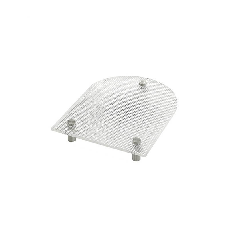 Grooved Acrylic Decorative Tray - Shop Online on roomtery