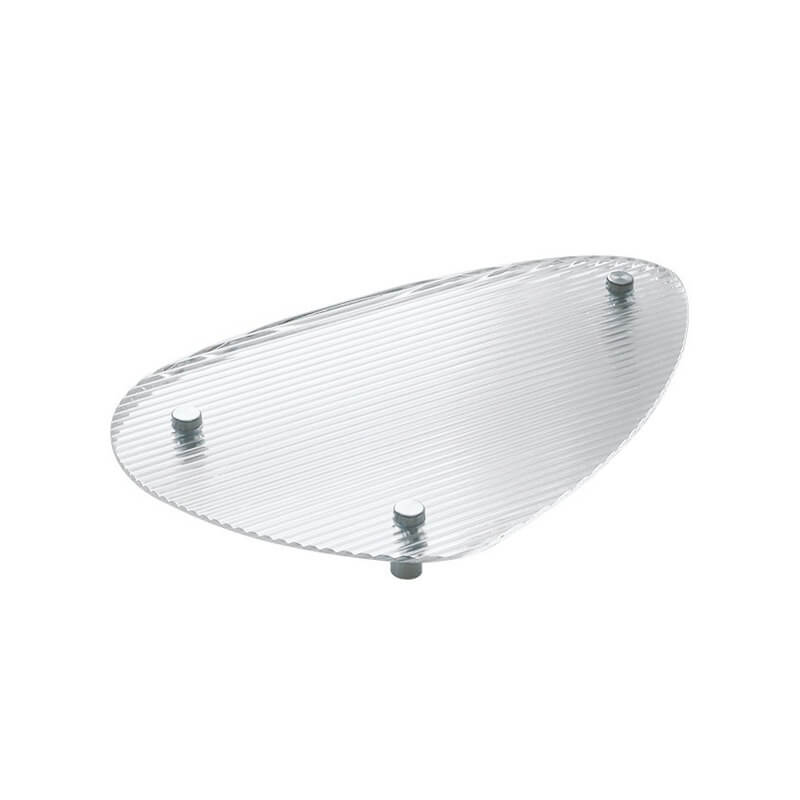 Grooved Acrylic Decorative Tray - Shop Online on roomtery