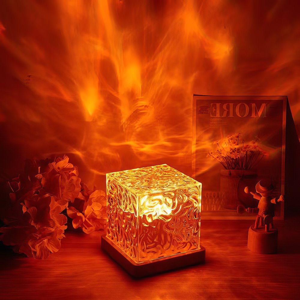 Aurora Cube Night Light - Shop Online on roomtery