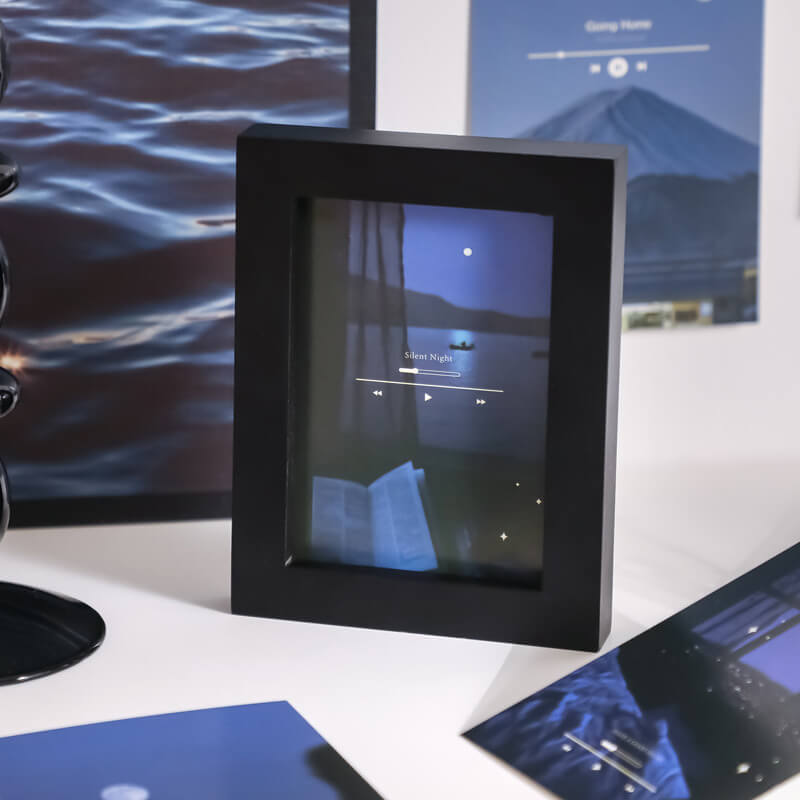 Glowing Night Sky Wall Collage Postcards - Shop Online on roomtery