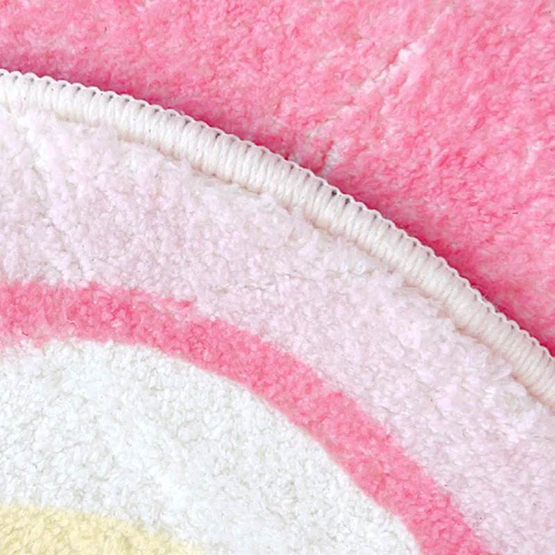 Pink Clamshell Throw Accent Rug - Shop Online on roomtery