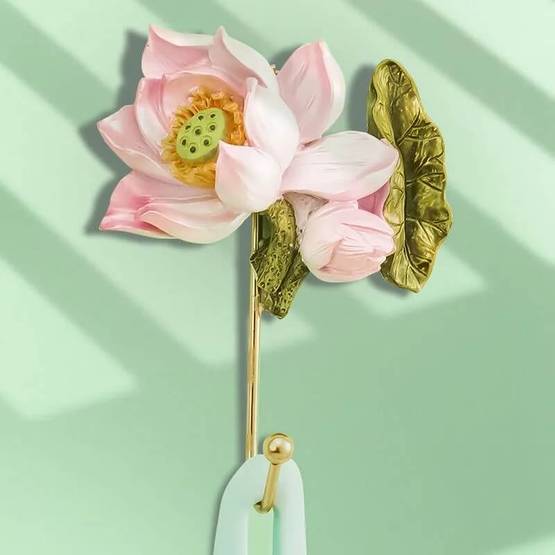 Coquette Flower Wall Hook | Aesthetic Room Wall Decor - roomtery