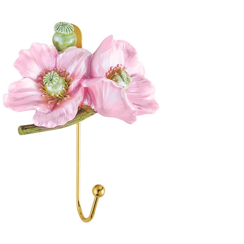 Coquette Flower Wall Hook | Aesthetic Room Wall Decor - roomtery