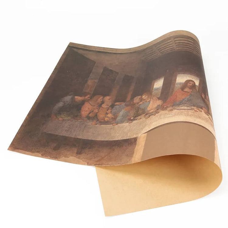 Aesthetic Paper Posters: Kraft Paper & Cardboard Wall Prints - roomtery