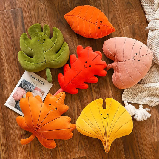 Fall Leaves Cute Plushies - Shop Online on roomtery