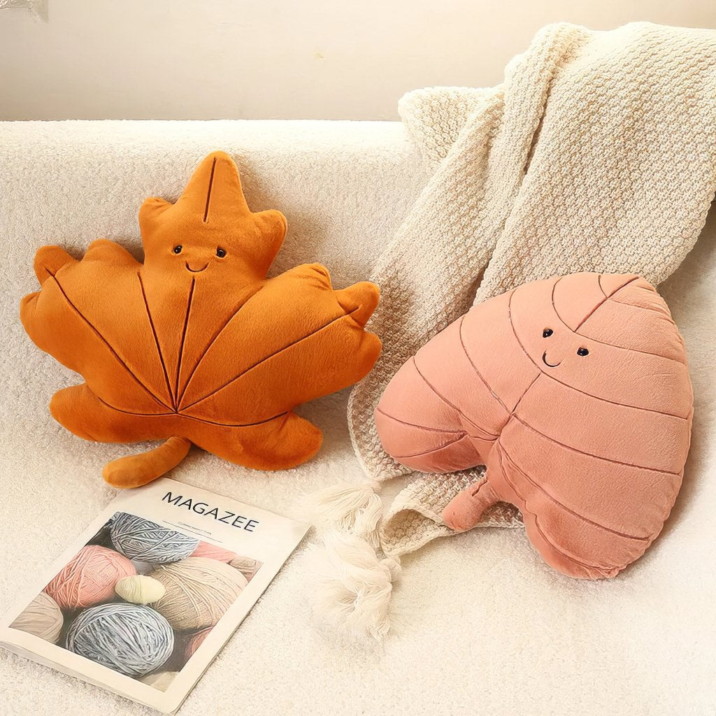 Fall Leaves Cute Plushies - Shop Online on roomtery