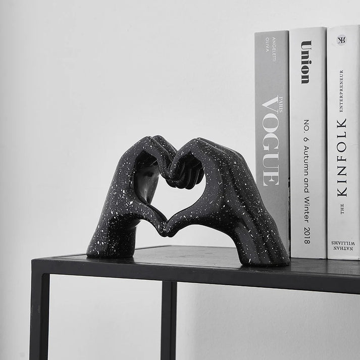 Heart Shaped Hands Desk Decor - Shop Online on roomtery