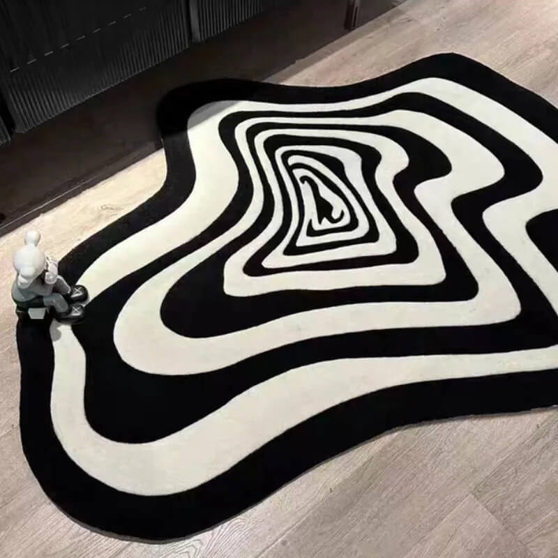 Hypno Blob Accent Rug- Shop Online on roomtery