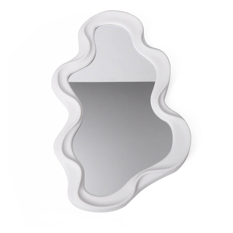 Irregular Wavy Wall Mirror | Aesthetic Room Decor -roomtery