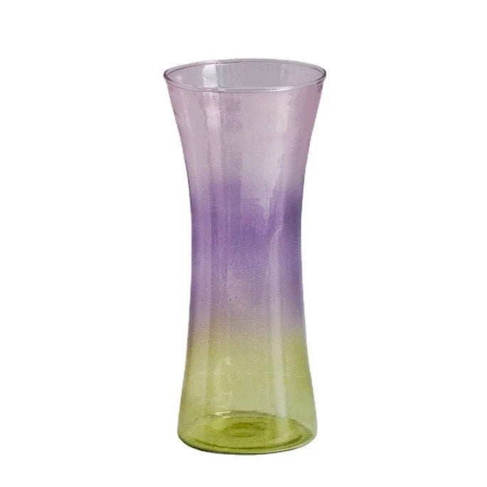 Pastel Gradient Colored Glass Vase - Shop Online on roomtery