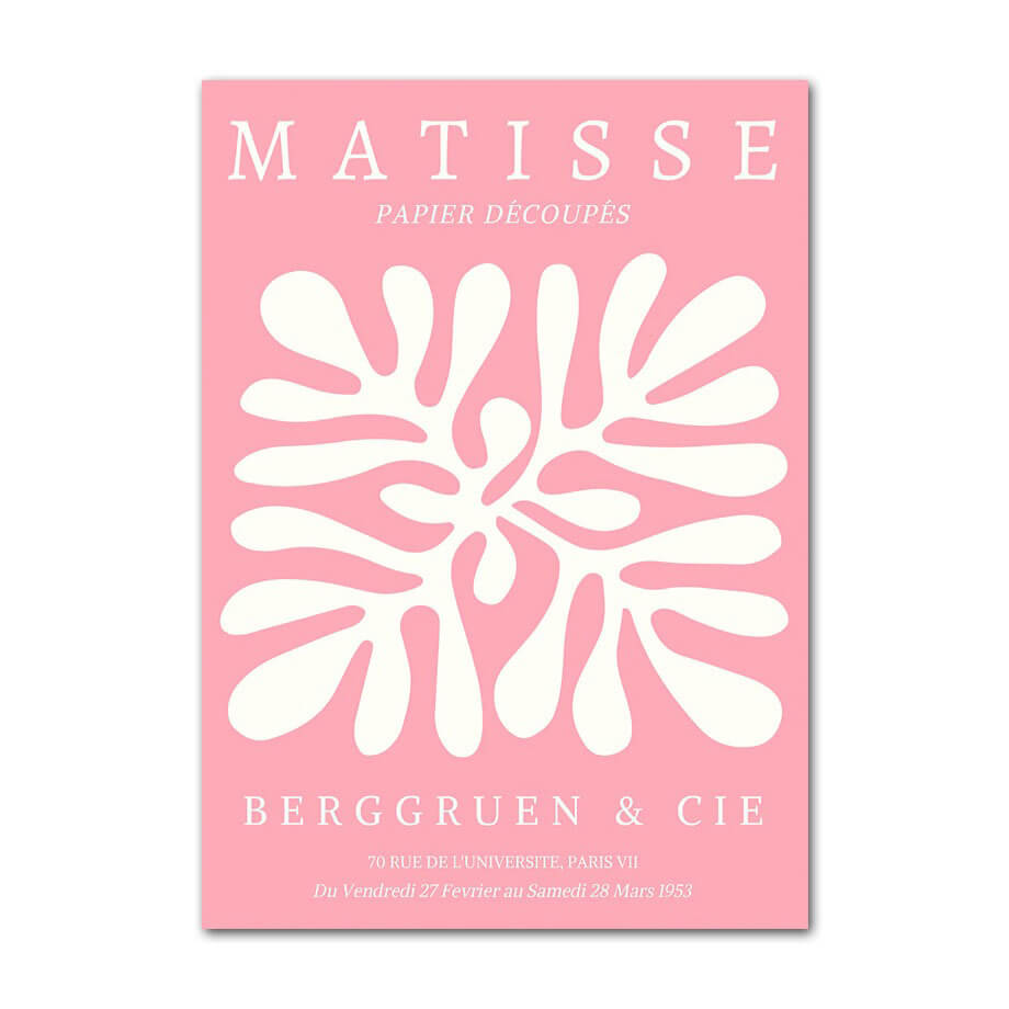 Pastel Pink Gallery Wall Art Canvas Posters - Shop Online on roomtery