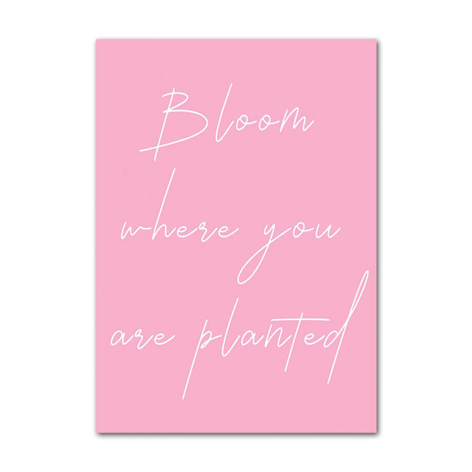 Pastel Pink Gallery Wall Art Canvas Posters - Shop Online on roomtery