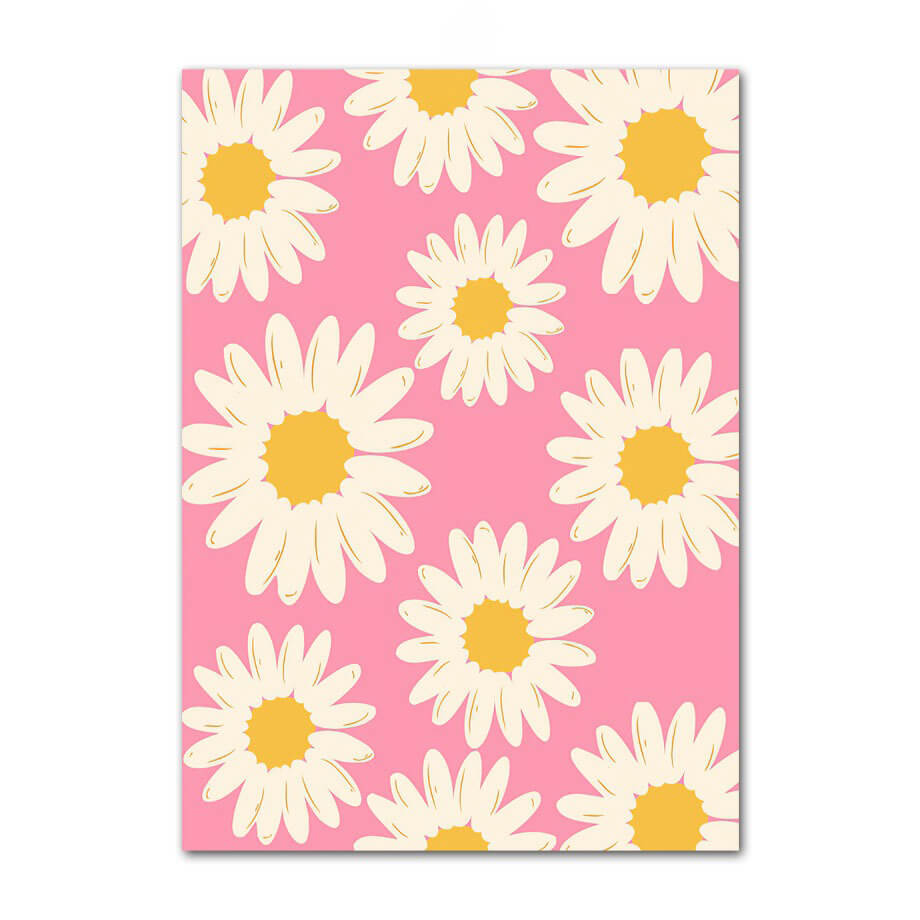 Pastel Pink Gallery Wall Art Canvas Posters - Shop Online on roomtery