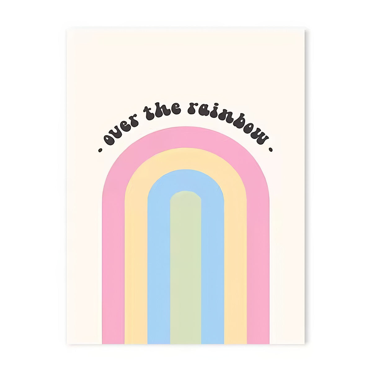 Pastel Positivity Wall Collage Canvas Posters - Shop Online on roomtery