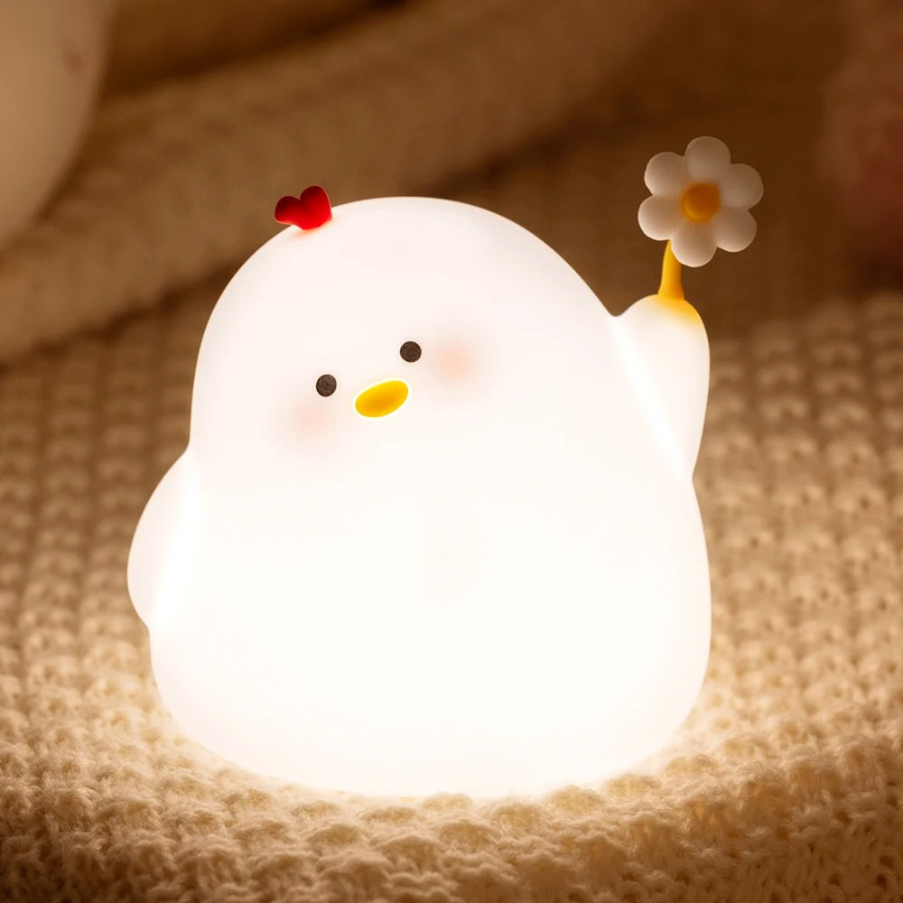 Shy Chick Night Light - Shop Online on roomtery