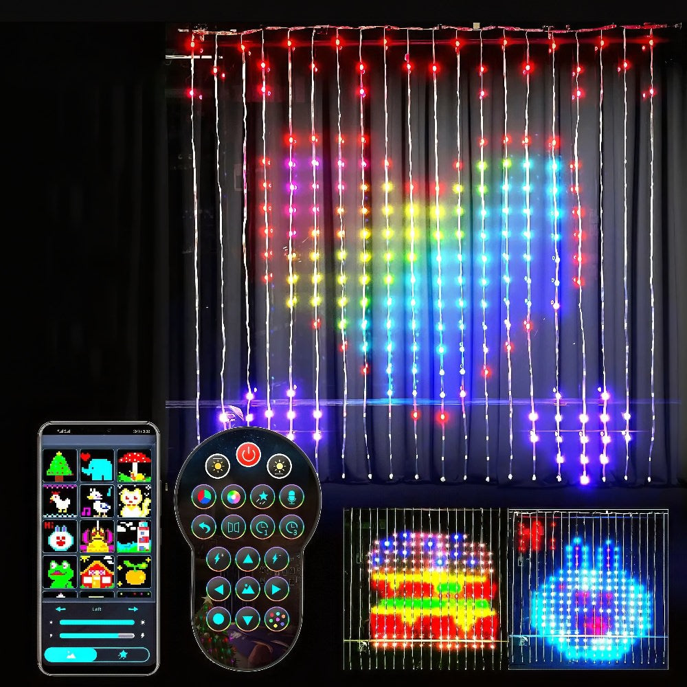 Smart Curtain LED Lights - Shop Online on roomtery