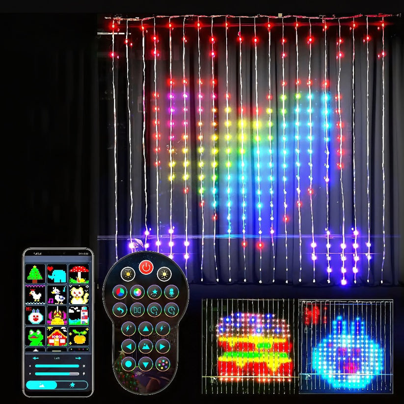 Smart Curtain LED Lights - Shop Online on roomtery