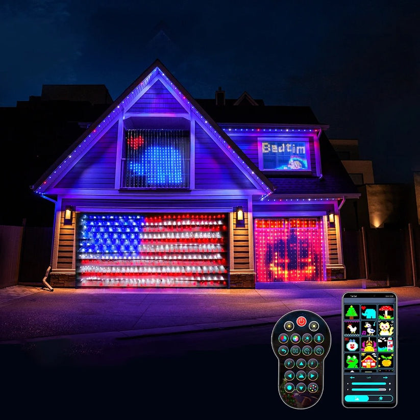 Smart Curtain LED Lights - Shop Online on roomtery