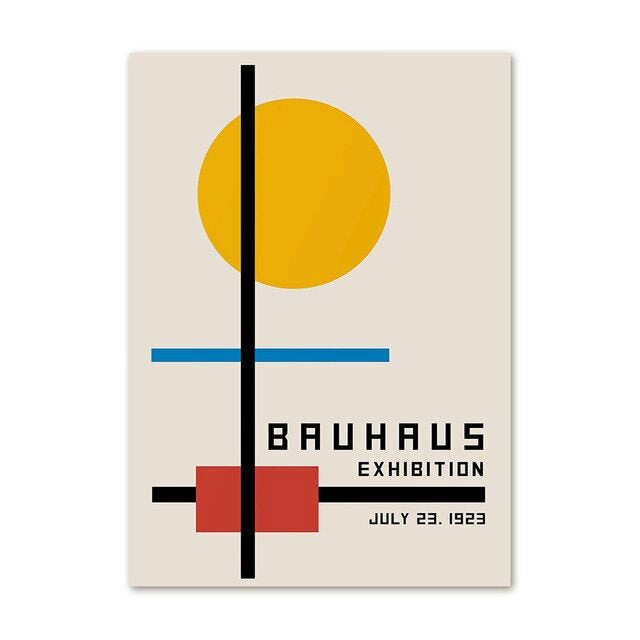 German Retro Art Gallery Wall Canvas Posters - Shop Online on roomtery