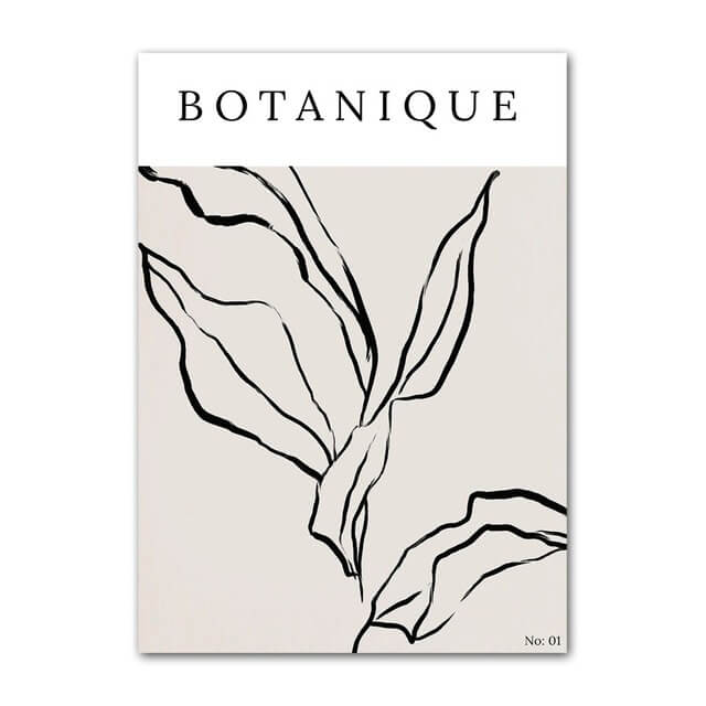 Minimalist Outline Art Canvas Posters - Shop Online on roomtery