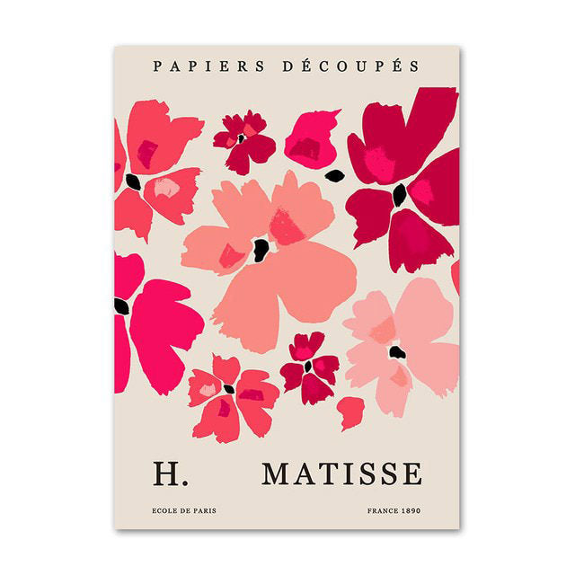 Blooming Flowers Gallery Wall Canvas Posters - Shop Online on roomtery