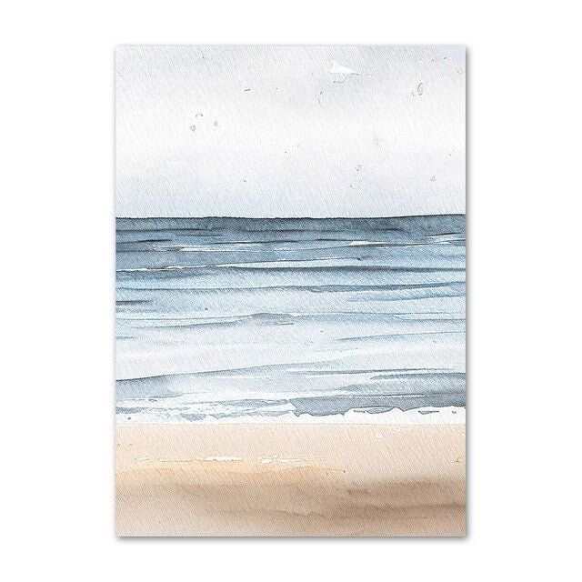 Boho Watercolor Art Canvas Posters - Shop Online on roomtery