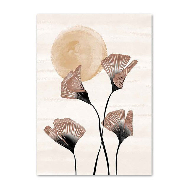 Boho Watercolor Art Canvas Posters - Shop Online on roomtery