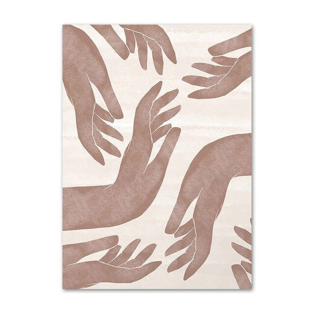 Boho Watercolor Art Canvas Posters - Shop Online on roomtery