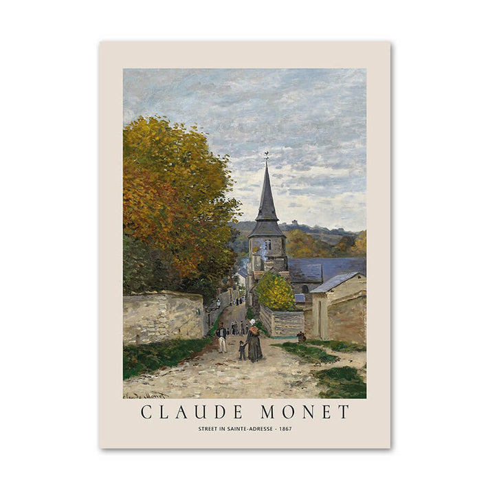 Monet Impressionist Art Canvas Posters - Shop Online on roomtery