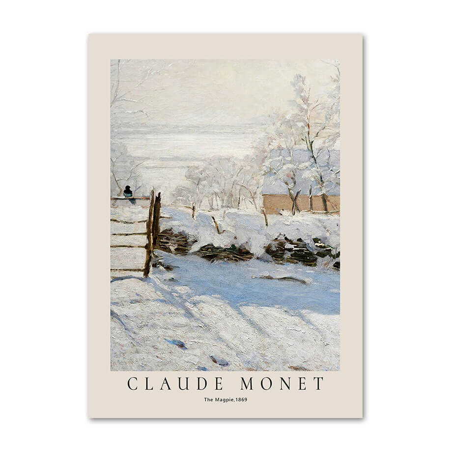Monet Impressionist Art Canvas Posters - Shop Online on roomtery