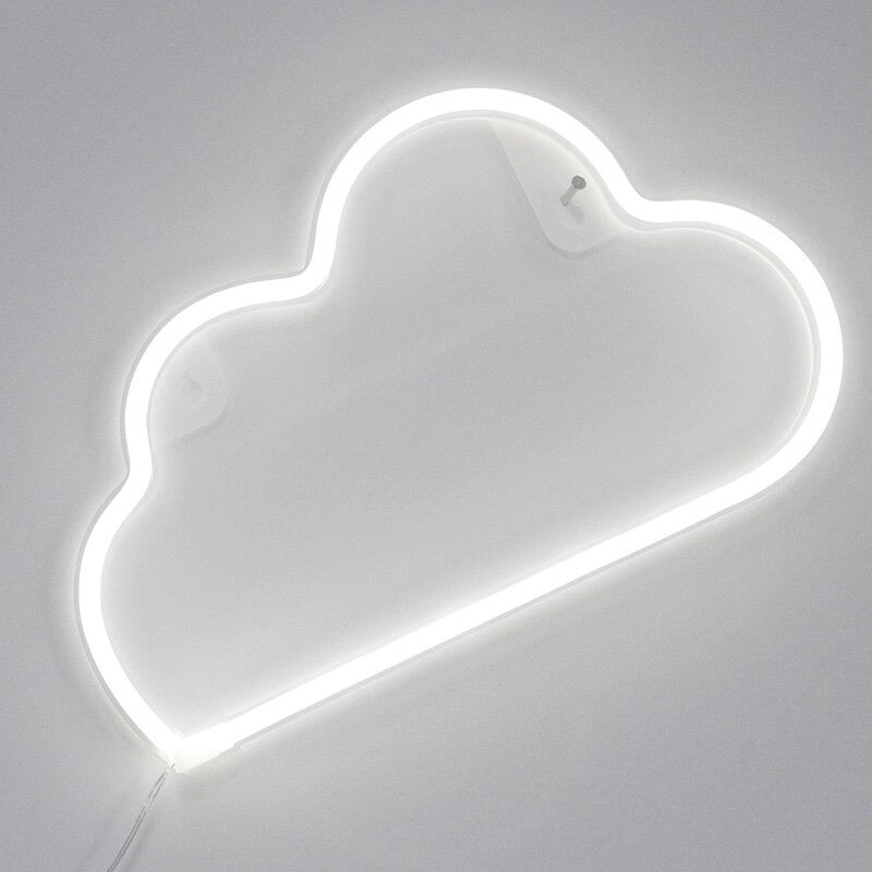 Cloud Shape Neon Sign - Shop Online on roomtery