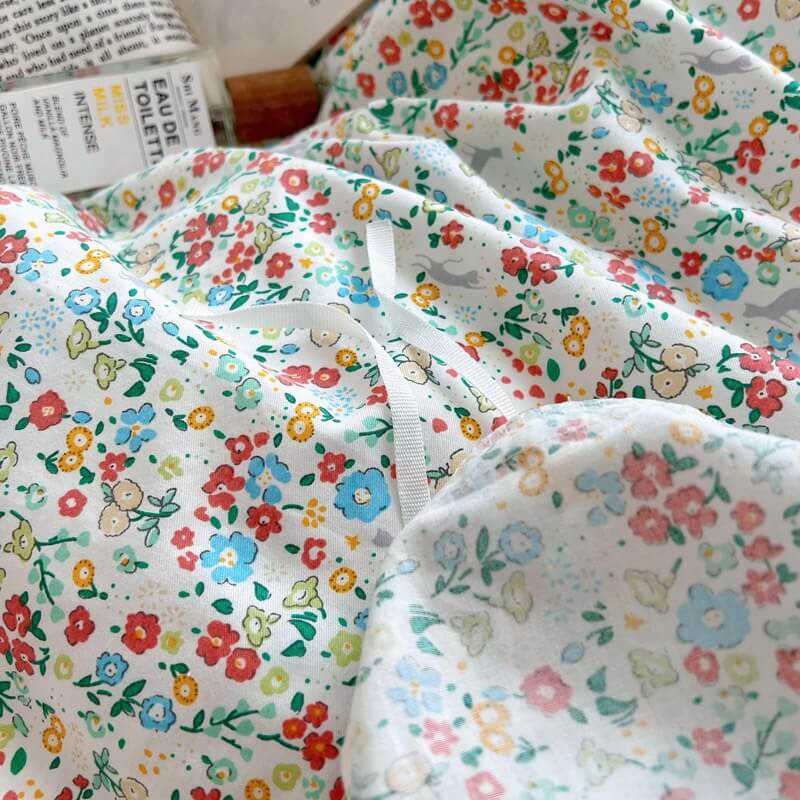Cottagecore Grandma Bedding Set Vintage Aesthetic Bedding Roomtery