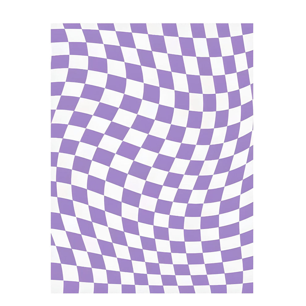 Pastel Curvy Checker Carpet - Shop Online on roomtery