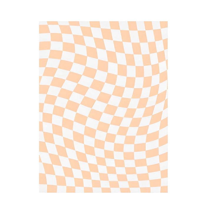 Pastel Curvy Checker Carpet - Shop Online on roomtery