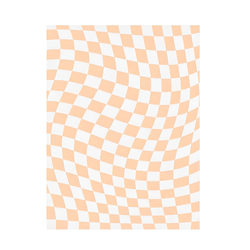 Pastel Curvy Checker Carpet - Shop Online on roomtery