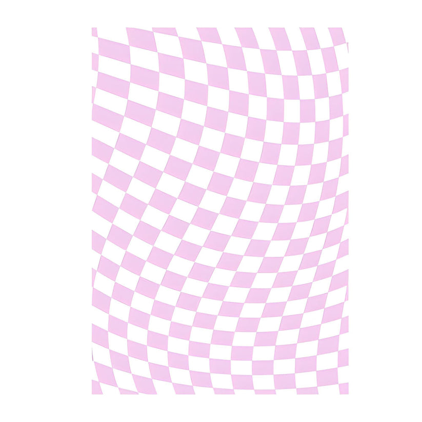 Pastel Curvy Checker Carpet - Shop Online on roomtery