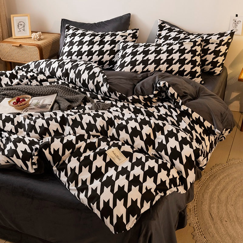 Checkered Bedding Duvet Covers & Sets - roomtery