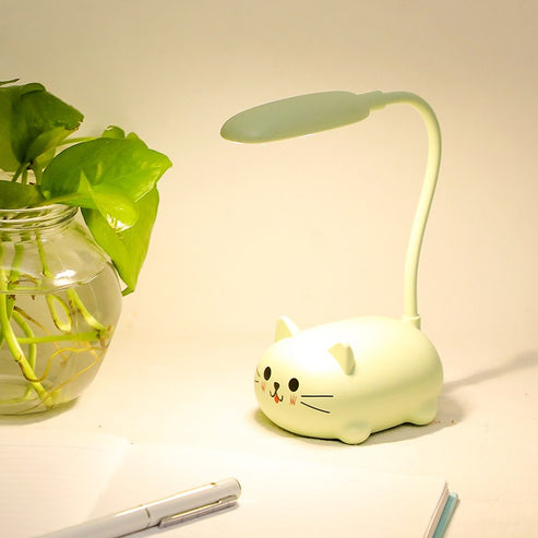 Kawaii Cat Mini Table Lamp - Shop Online on roomtery