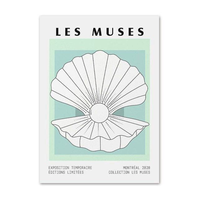Les Muses Art Canvas Posters - Shop Online on roomtery