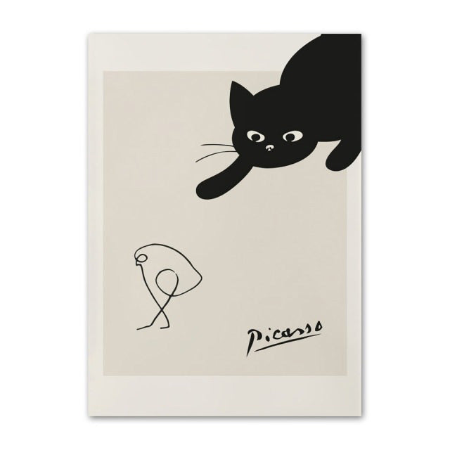 Picasso Outline Sketches Canvas Posters - Shop Online on roomtery