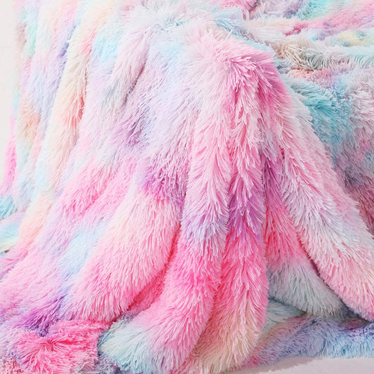 Unicorn Fluffy Throw Blanket | throw blankets | roomtery