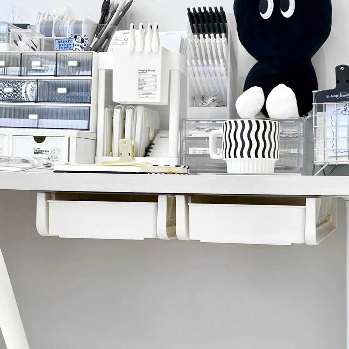 Under Table Stationary Storage Drawer - Shop Online on roomtery