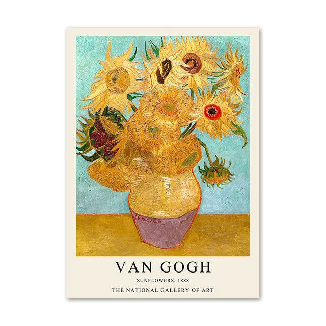 Van Gogh Art Gallery Wall Canvas Posters - Shop Online on roomtery