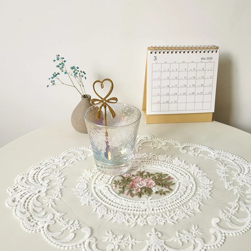 Vintage Cottagecore Placemat | Aesthetic Room Desk Decor - roomtery